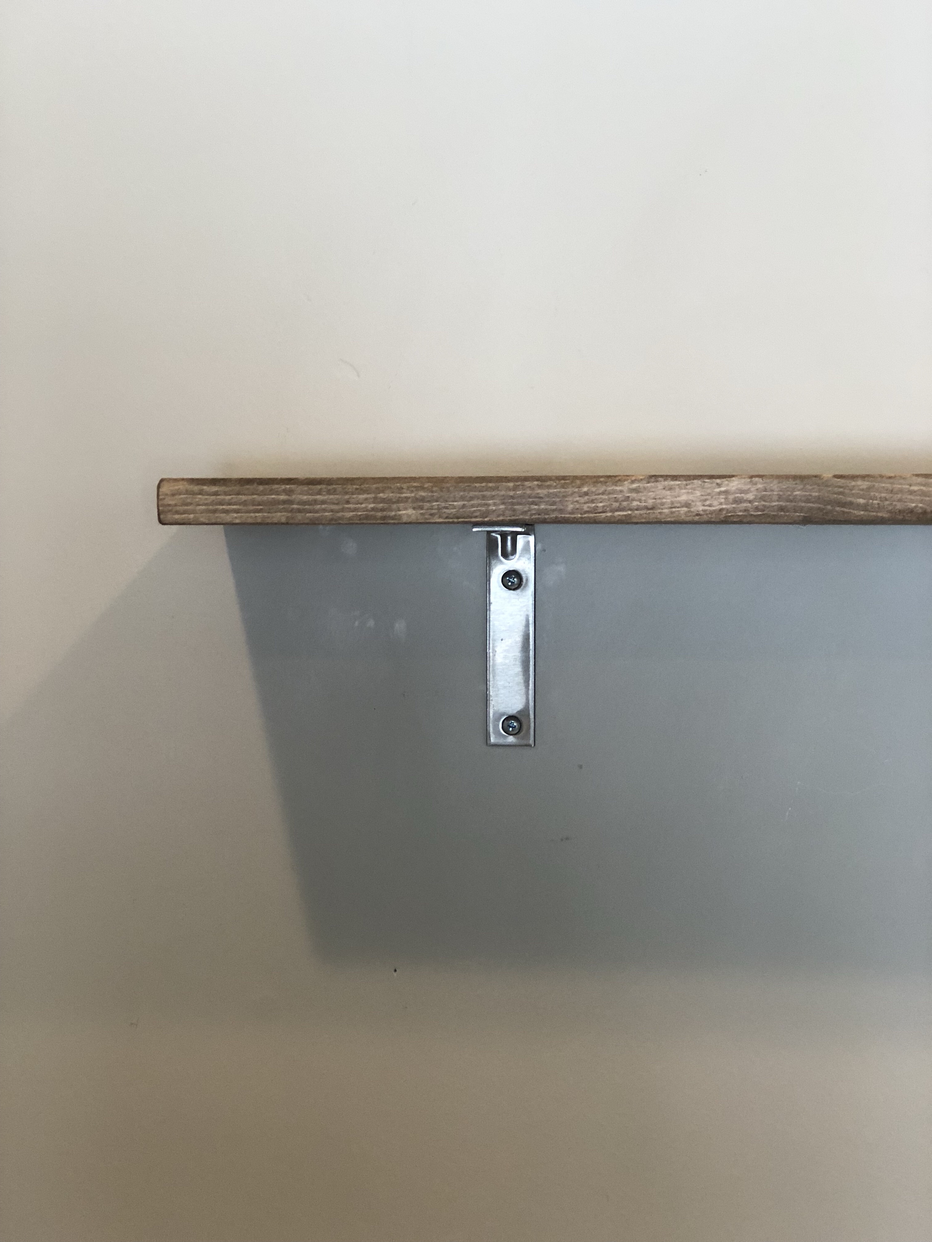 Do It Yourself Bracket Shelf - CityGirl Meets FarmBoy