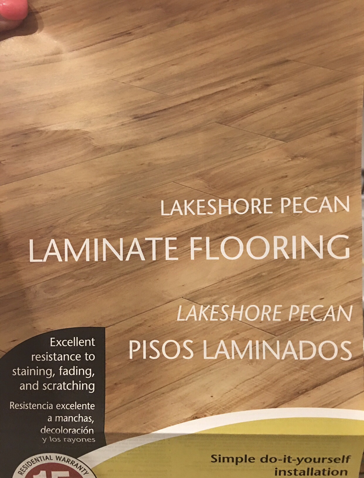 How to Install a Laminate Wood Wall - CityGirl Meets FarmBoy