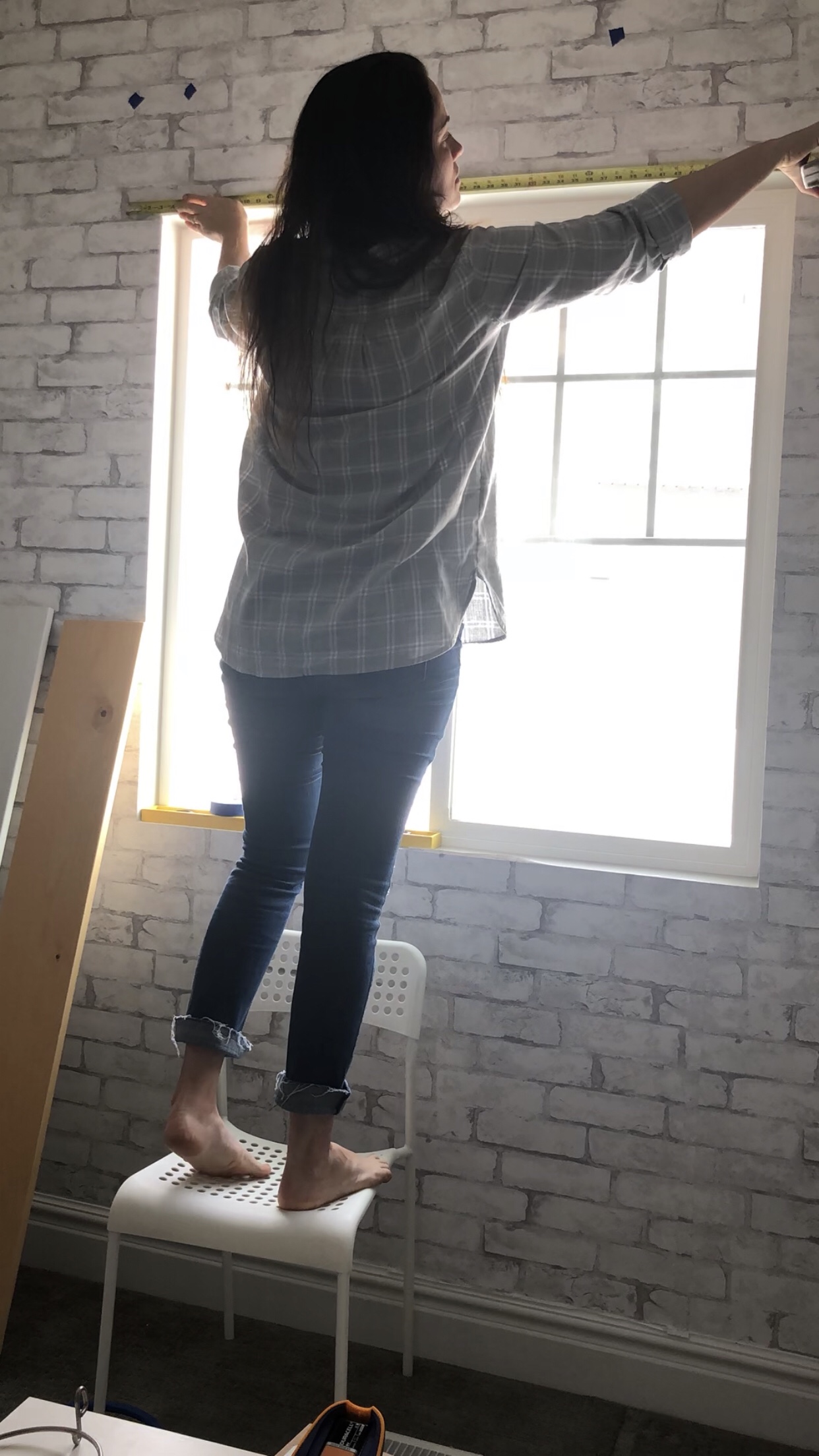 DIY Farmhouse Window - CityGirl Meets FarmBoy