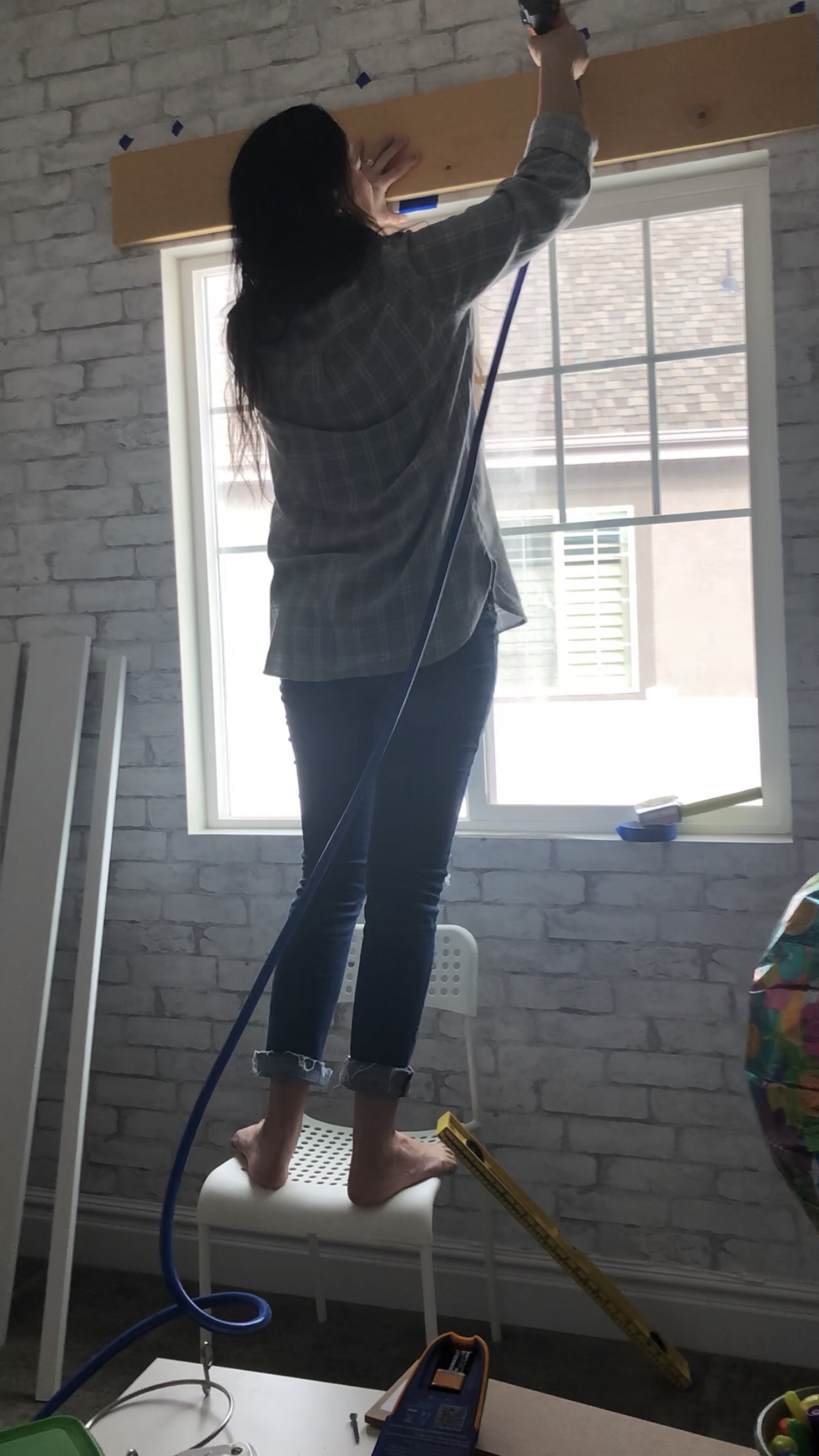 DIY Farmhouse Window - CityGirl Meets FarmBoy